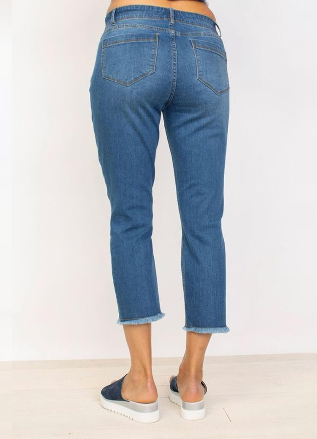 Habitat Stretch Denim Capri Jean – Details Direct