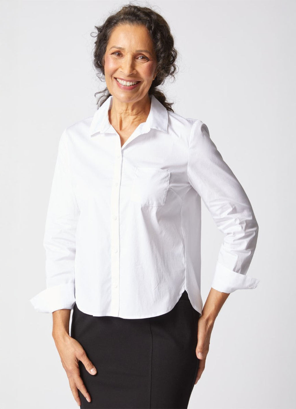 Habitat Perfect Travel Shaped Hem Shirt – Details Direct