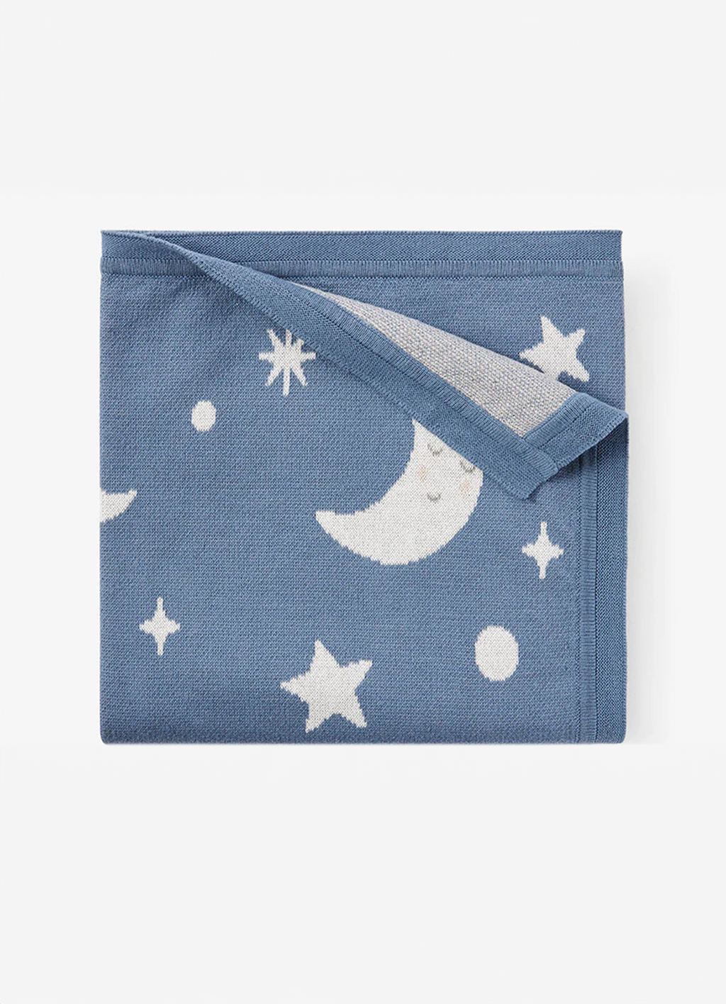 Elegant Baby Slate Celestial Knit Baby Blanket – Details Direct