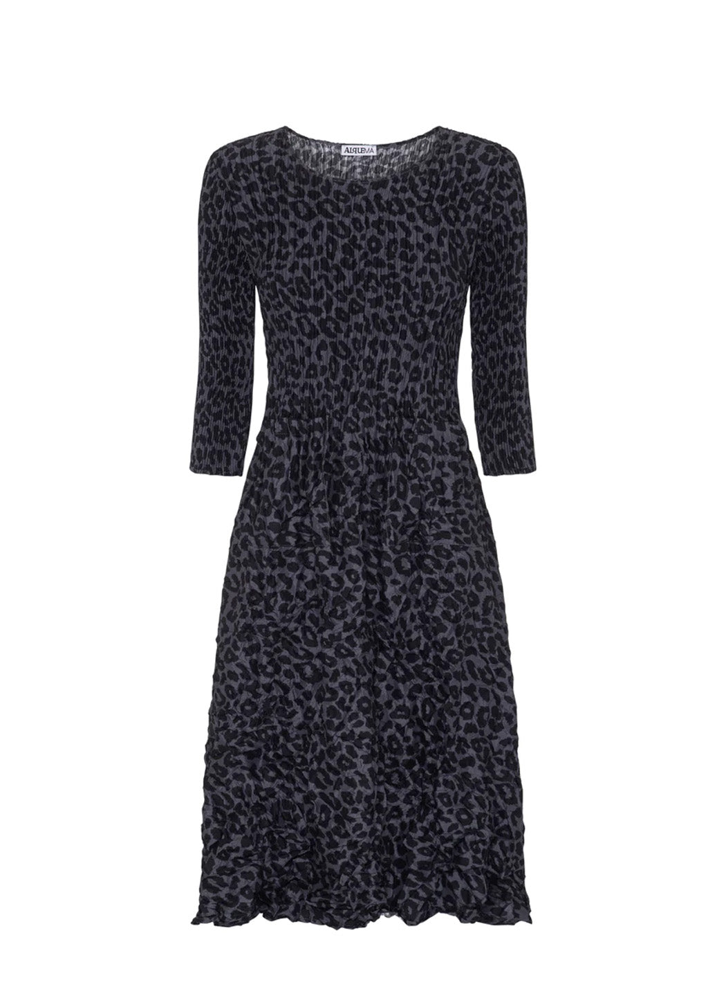 Alquema 3/4 Sleeve Smash Dress – Details Direct