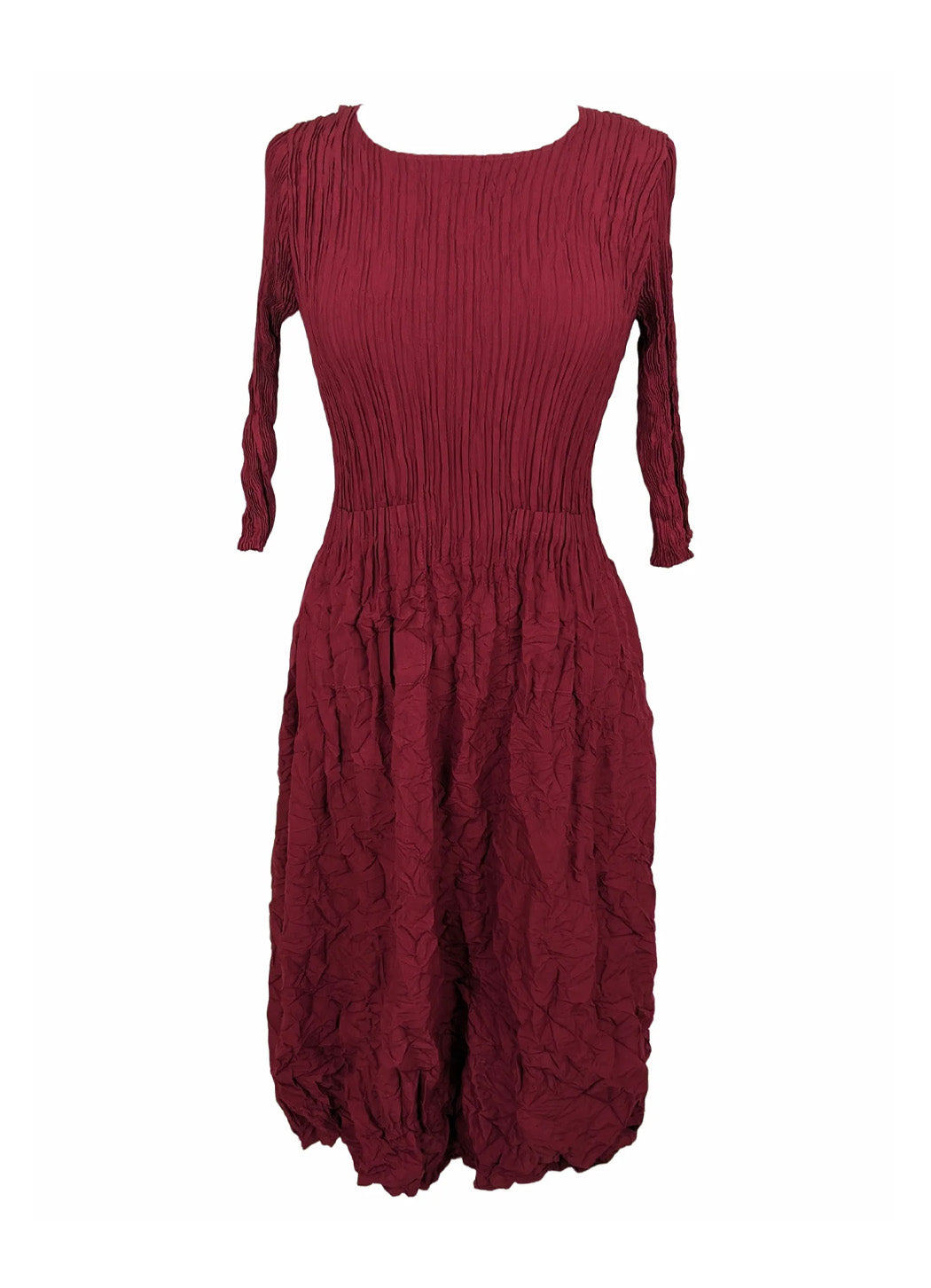 Alquema 3/4 Sleeve Smash Dress – Details Direct