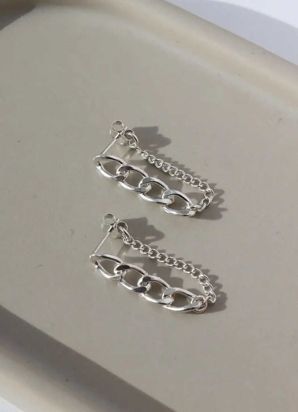 Token Jewelry Alex Chain Studs – Details Direct